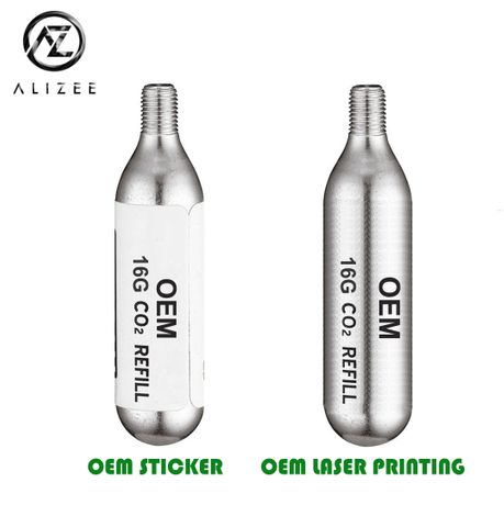 16g Threaded CO2 Cartridge Wholesale (Sample Free!) - Alizee Gas